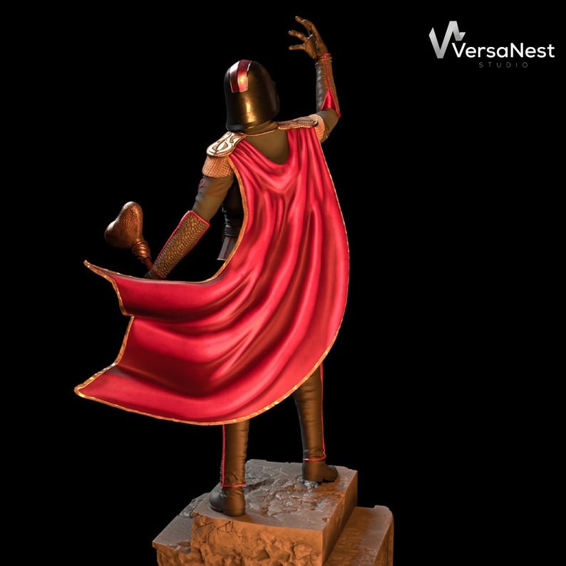 Cobra Commander 1:6 Scale 3D Model STL | Non-supported | Printable ...