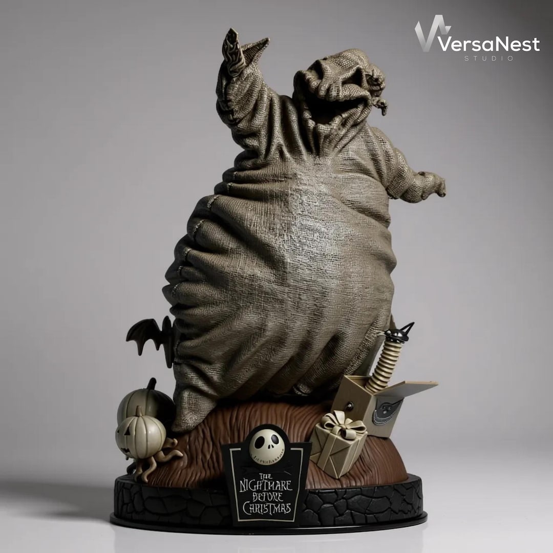 Oogie Boogie 3D Print STL | Nightmare Before Christmas Statue | 1:6 ...