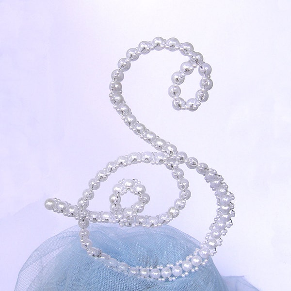 Pearl Cake Topper - Etsy