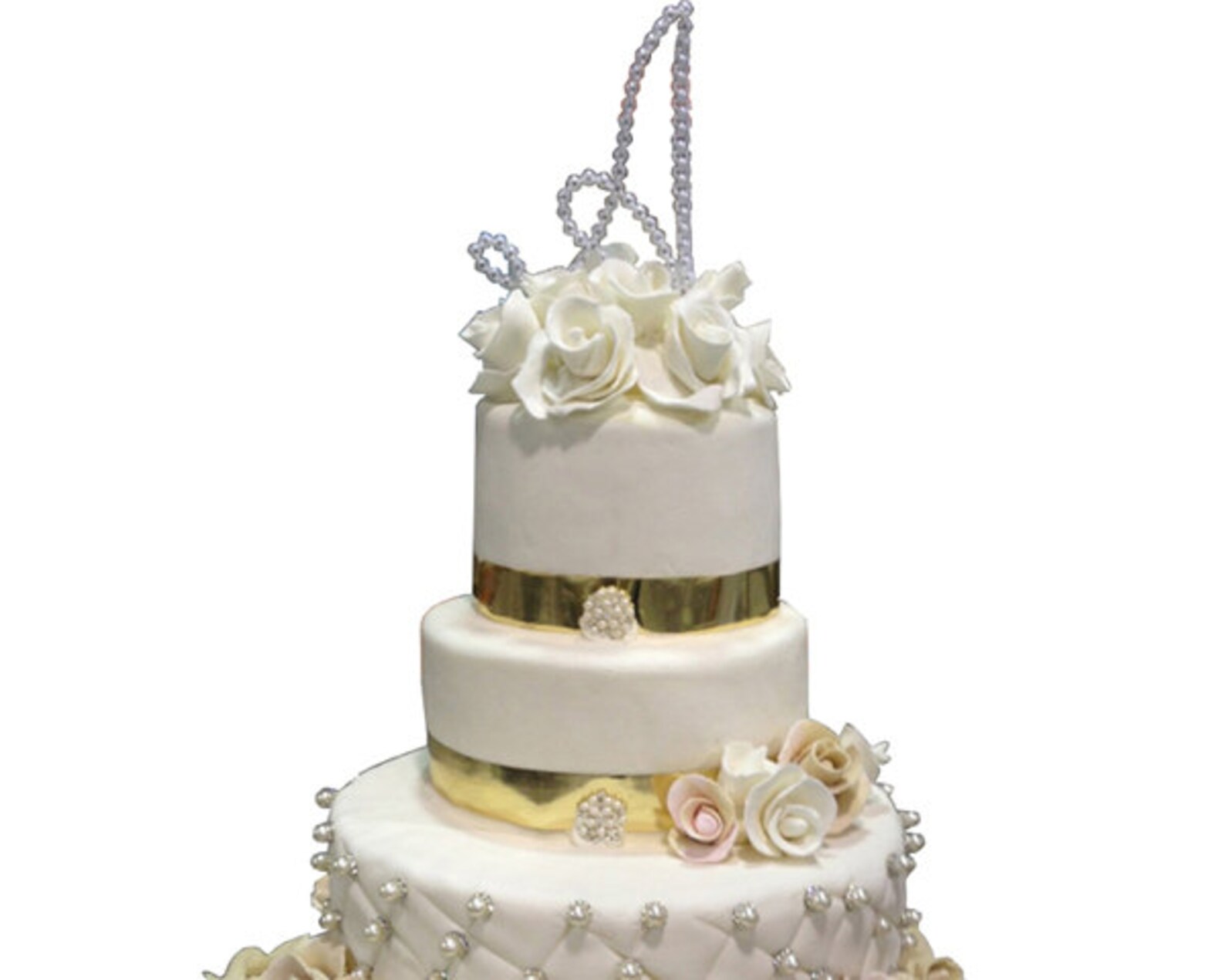Wedding Cake Topper - Letter P Cake Topper - Monogram Cake Topper ...
