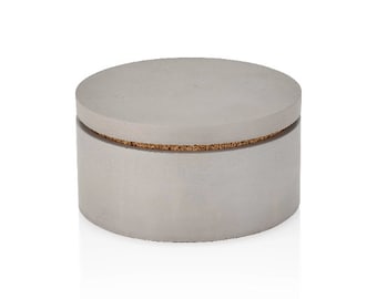 2 Inch Concrete Salt Cellar Fancy Spice Jar Muted Colors - Etsy