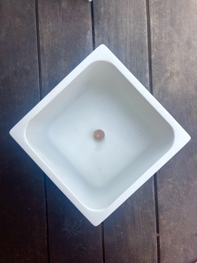 Square Concrete Planter - Etsy