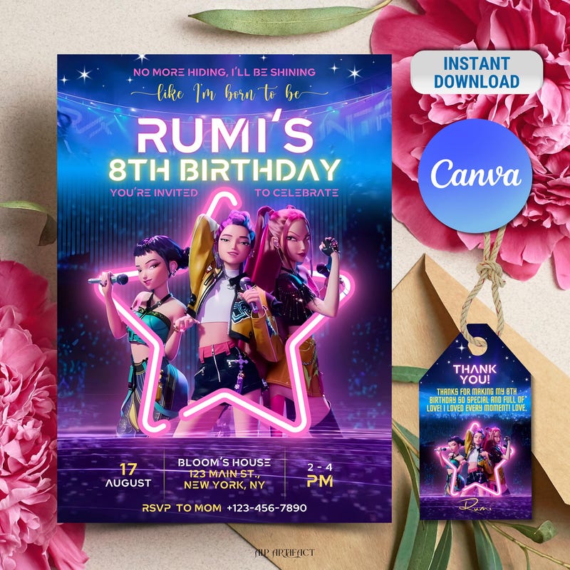 Kpop Demon Hunter Cards - Etsy