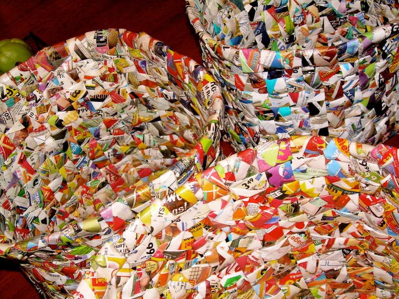 Custom Made Trash Bins Made From Trashed Paper - Etsy