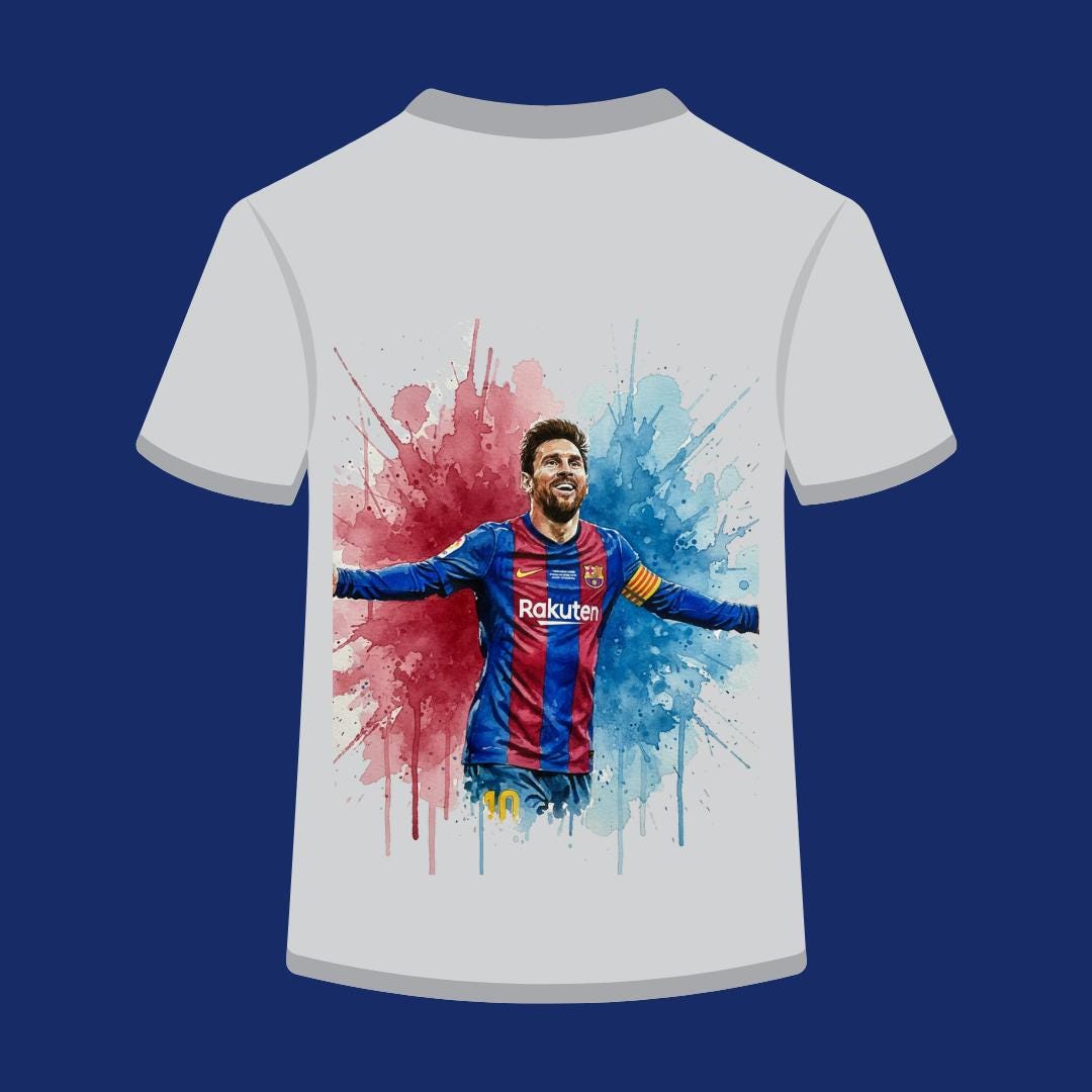 Lionel Messi Clipart Bundle | Soccer and Argentina Football Pngs ...