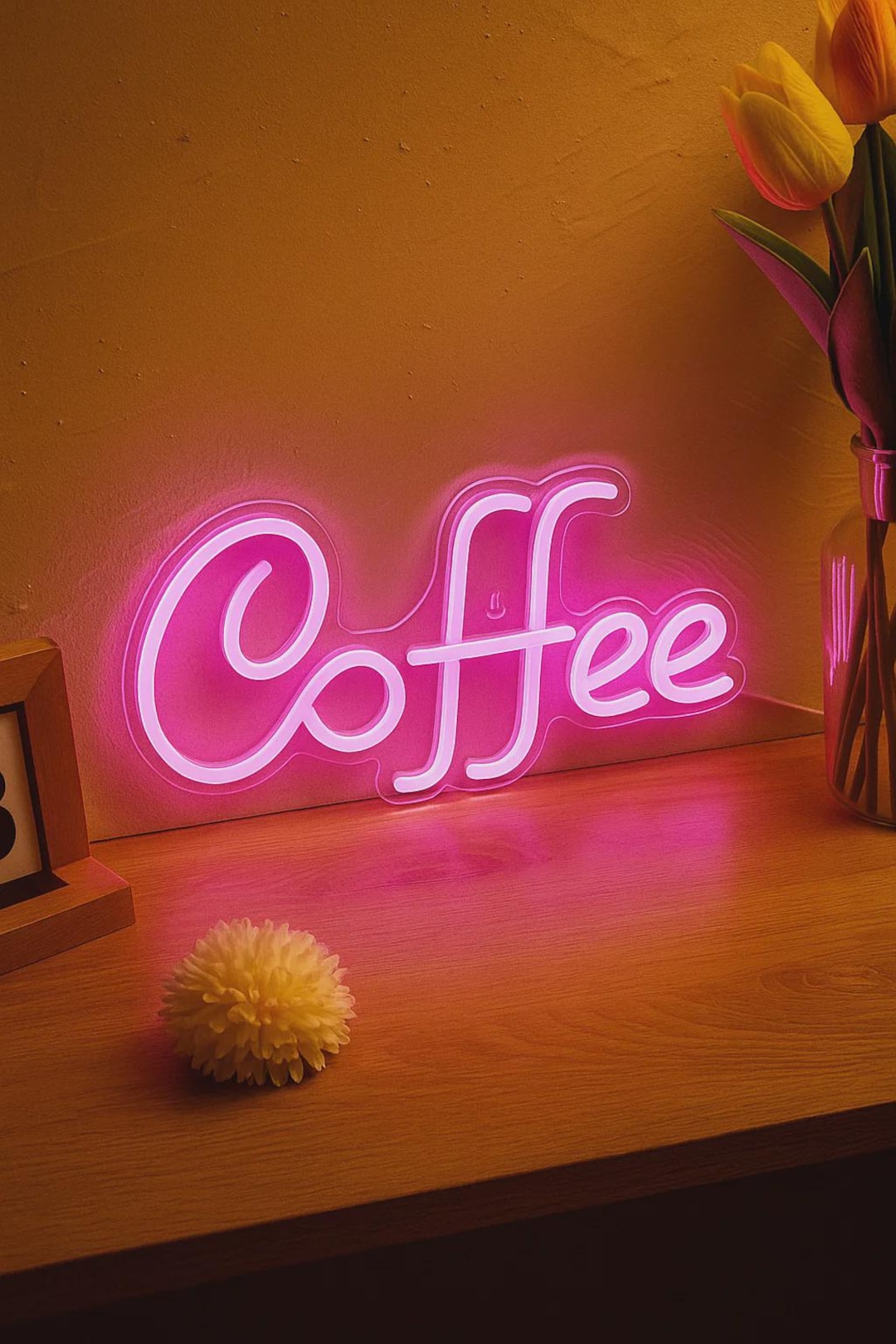 Coffee Neon Sign - Business Neon Signs - Cafe Shop - Neon Light Sign ...