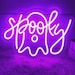 Halloween Neon Sign - Spooky Neon Sign - Halloween Wall Light - Boo ...
