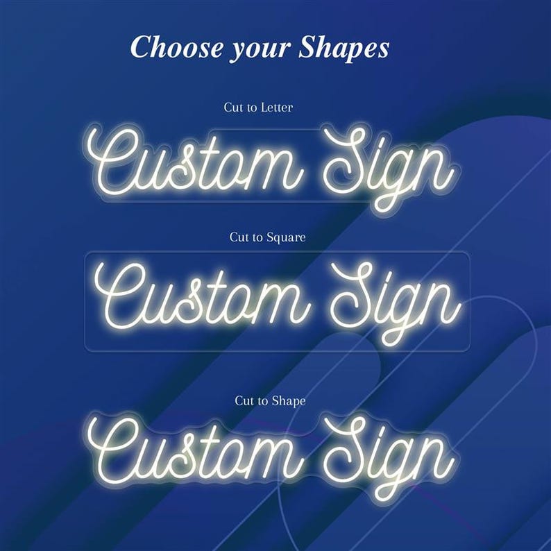 Custom Neon Sign | Personalized LED Neon Light Sign | Neon Name Sign ...