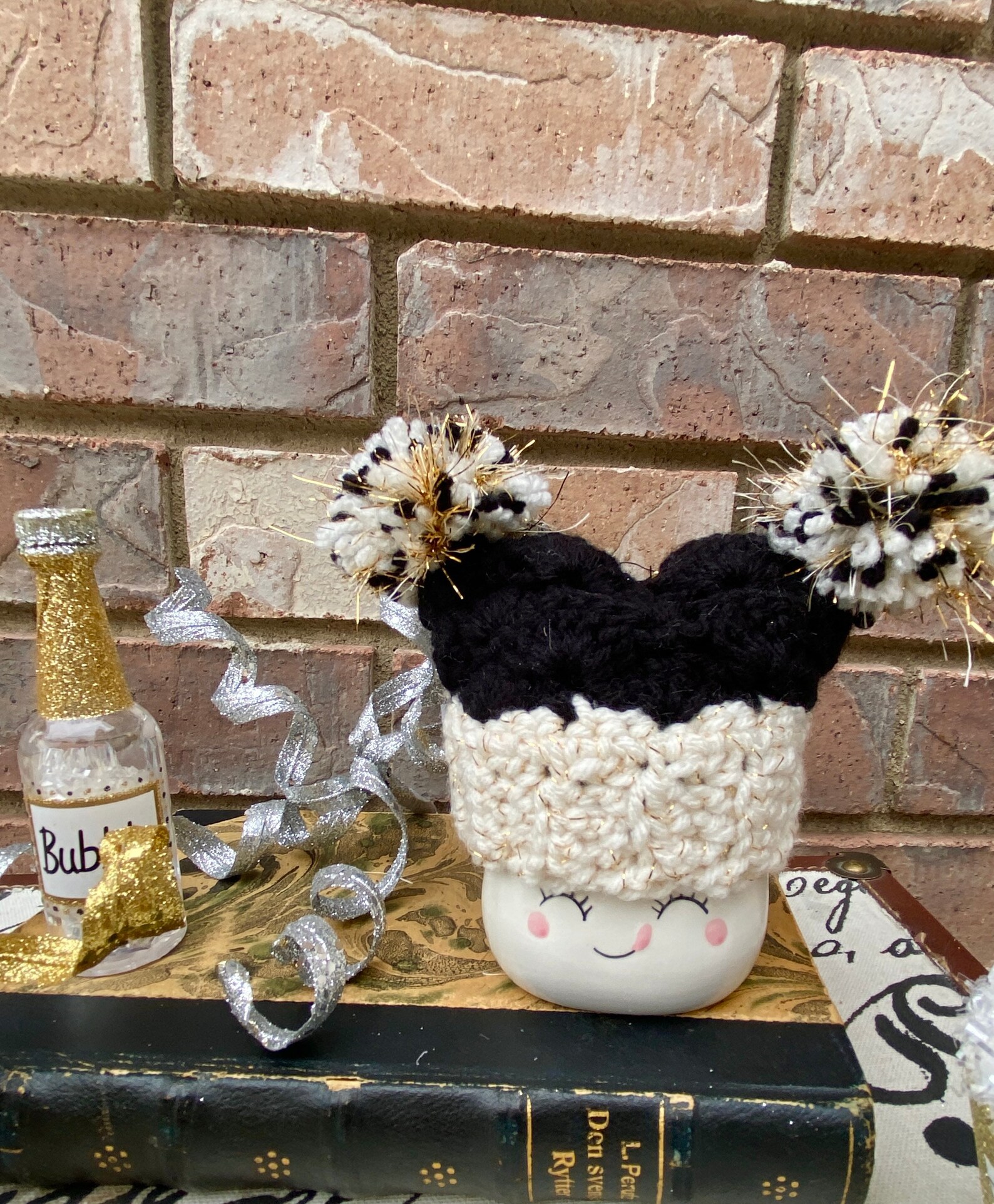 New Years Marshmallow Mug Hats - Gold Series - Etsy