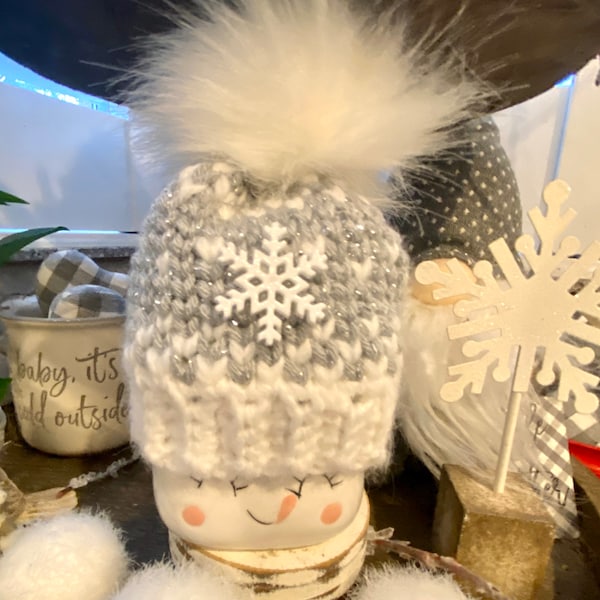 Snowflake Hat - Etsy