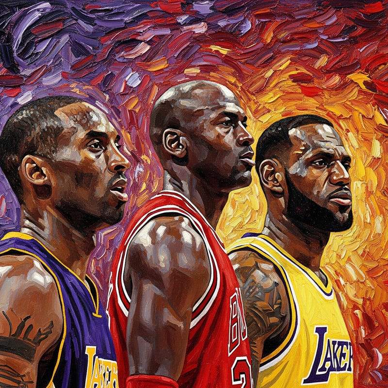 Lebron Painting - Etsy