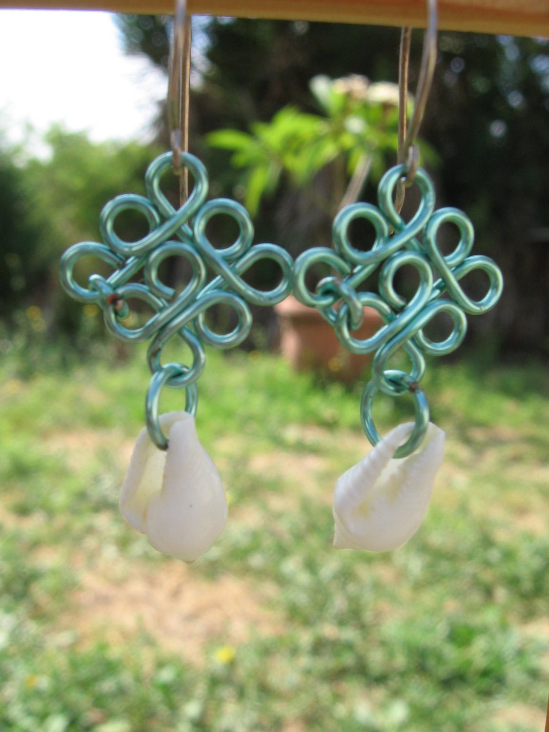 Beautiful Hand Made Natural Earrings - Etsy