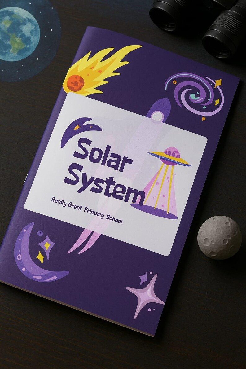 Solar System Printable Book for Kids | Preschool & Kindergarten ...