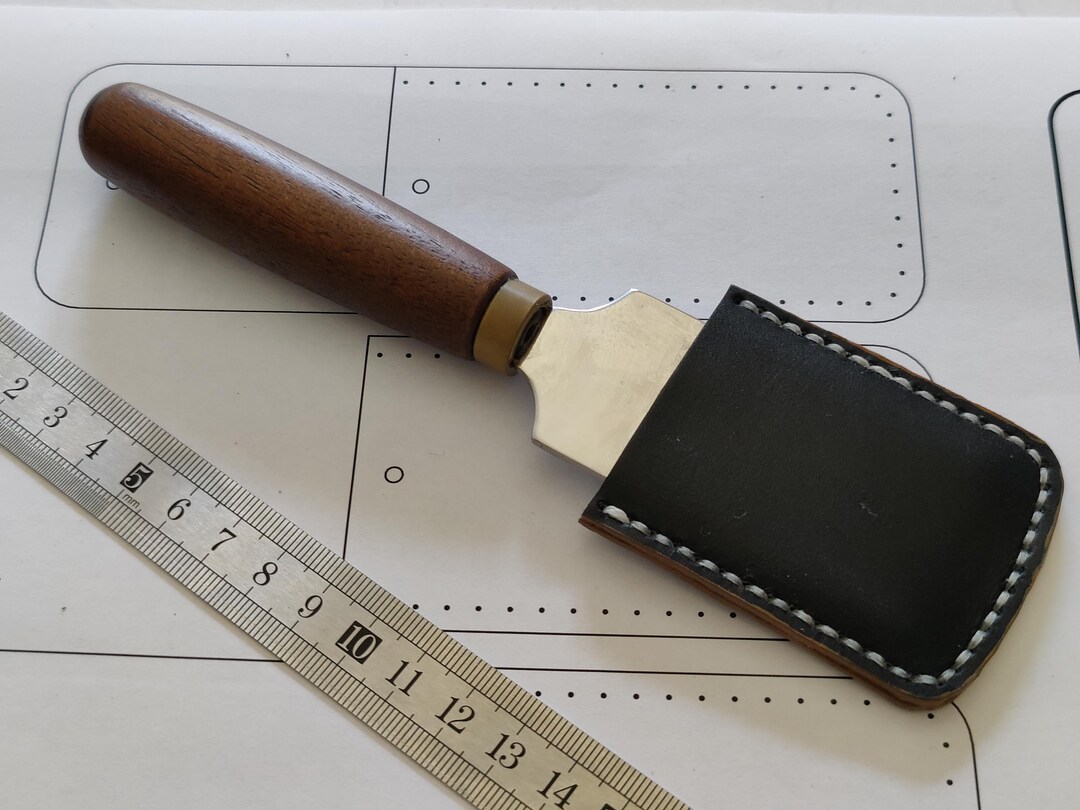 Japanese Leather Skiving Knife Sheath Pattern: PDF Template (digital ...