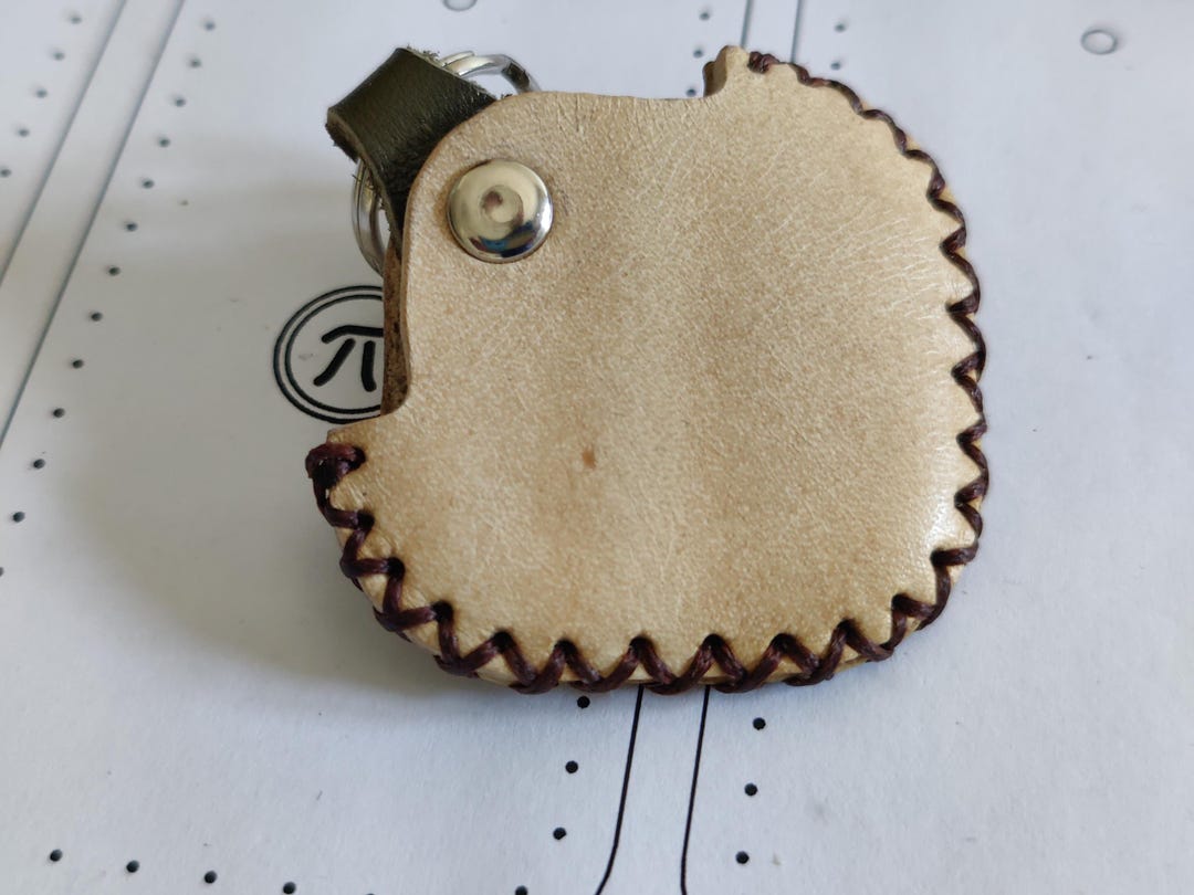 Leather Keychain Pouch Pattern – PDF Digital Download – Small Snap ...