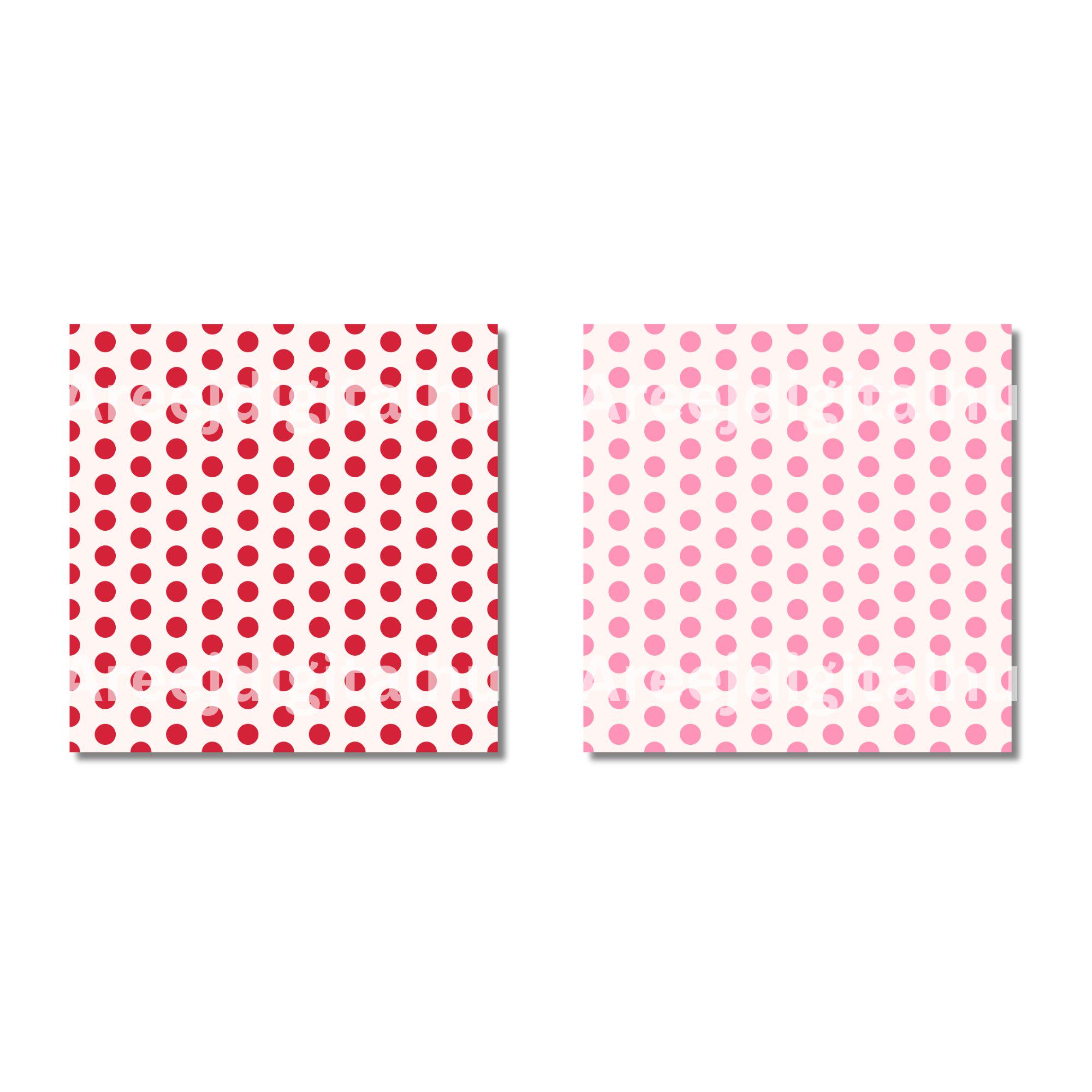 Red and Pink Valentine Digital Papers Scrapbook Papers Coquette Bow ...