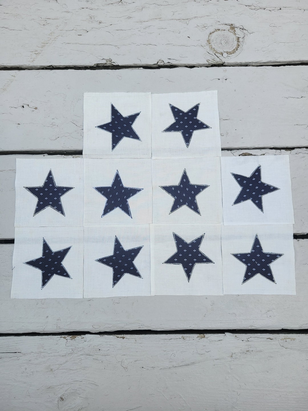 Navy Blue Star Quilt Blocks,blue Star Quilt Blocks,star Quilt Blocks ...