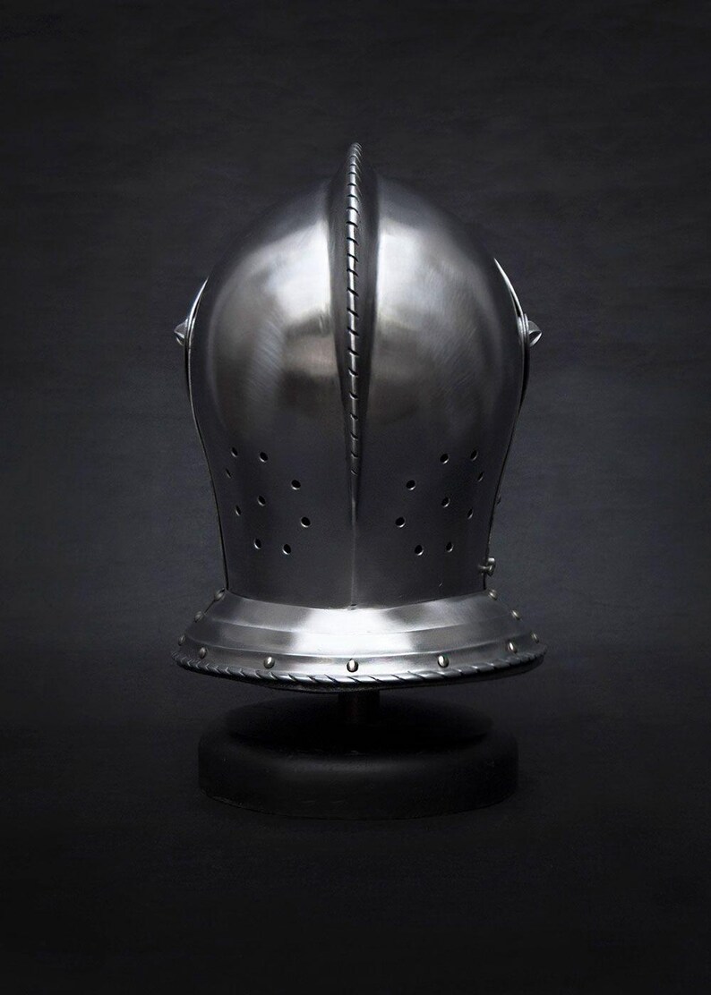 Medieval Close Helmet – Handmade 16th Century Knight Armor Replica ...