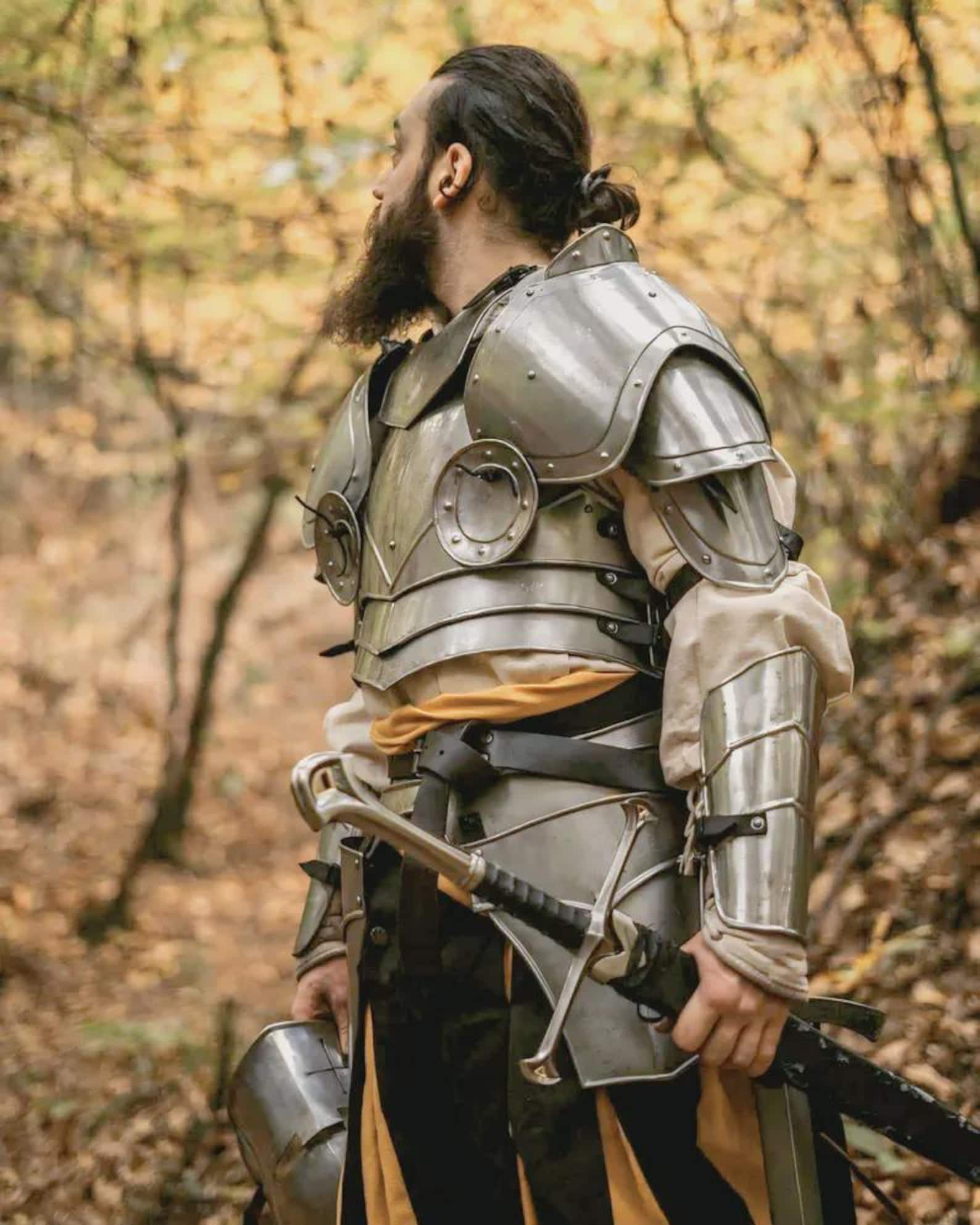 Barbute Full Armor Suit | Full Body Plate Armor for Medieval ...