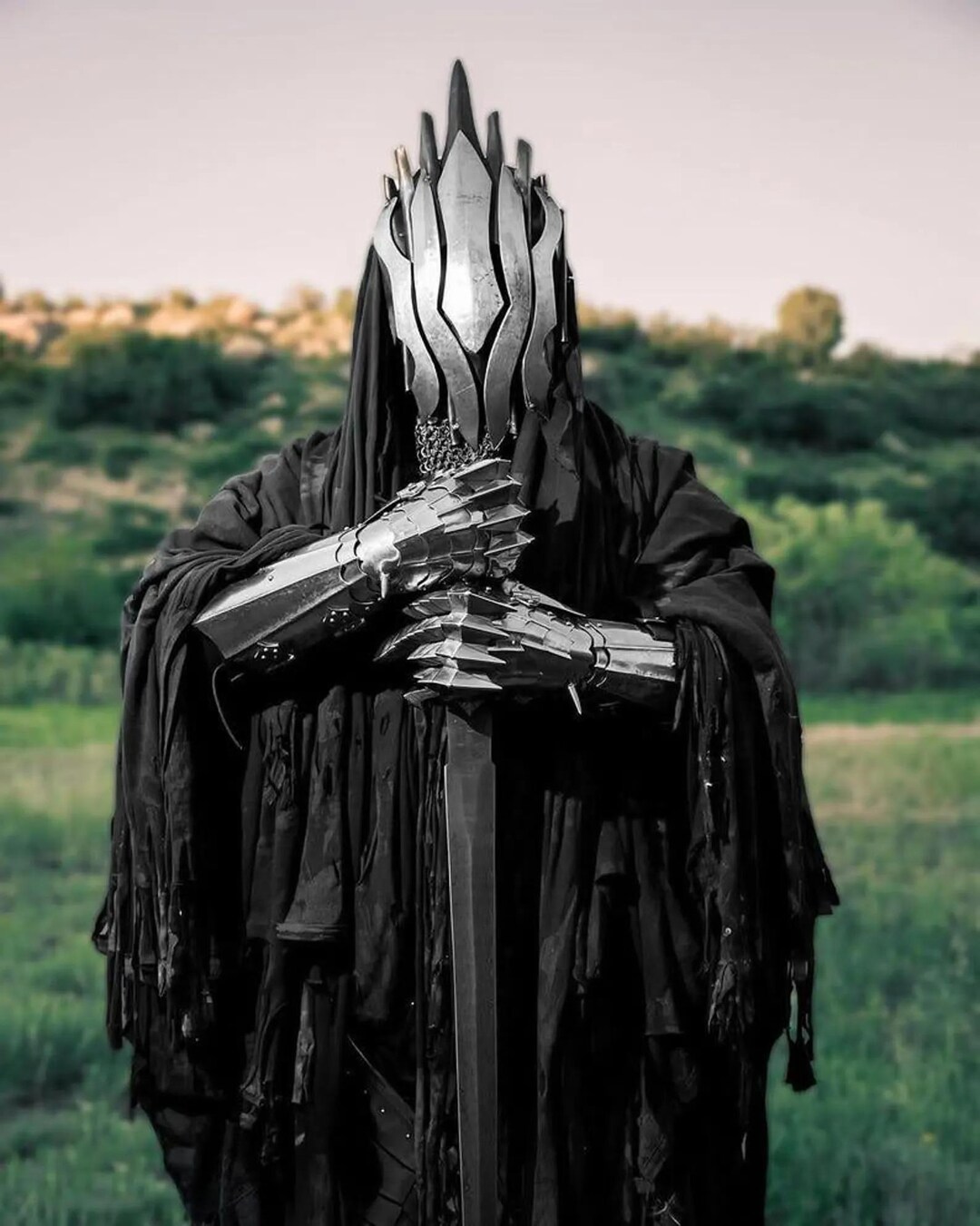 Witchking Costume Set | Dark Ringwraith-inspired Outfit for Halloween ...