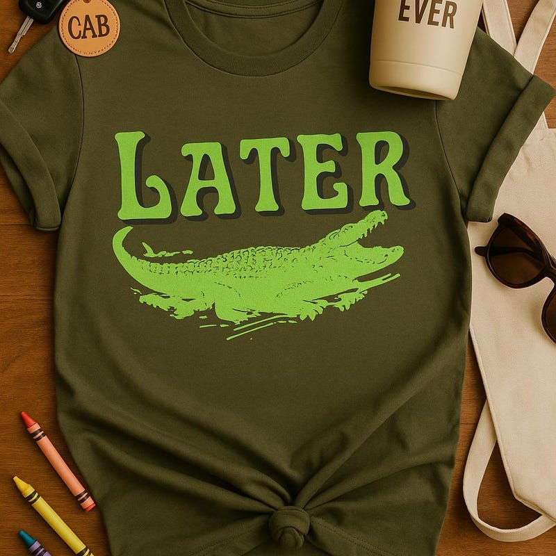 Later Alligator - Etsy