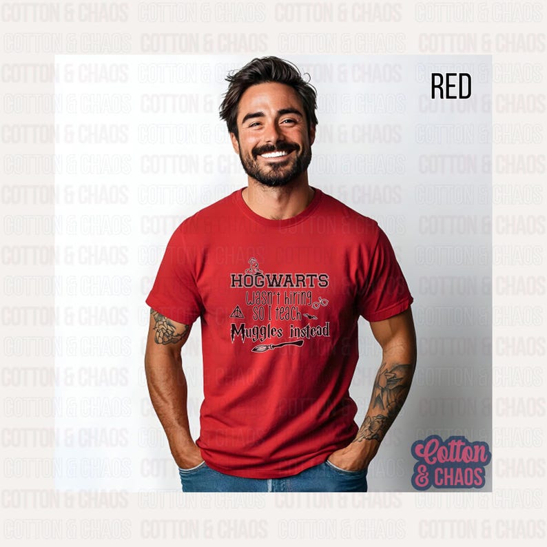 Magic Classroom Tee | Muggle Humor Shirt | Funny Educator Gift | Wizard ...