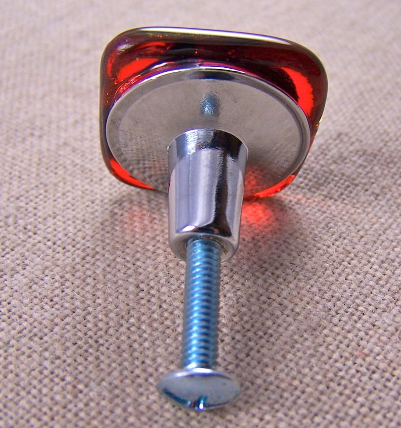 Dichroic Glass Knobs Drawer Pull Cabinet Handle Abstract - Etsy