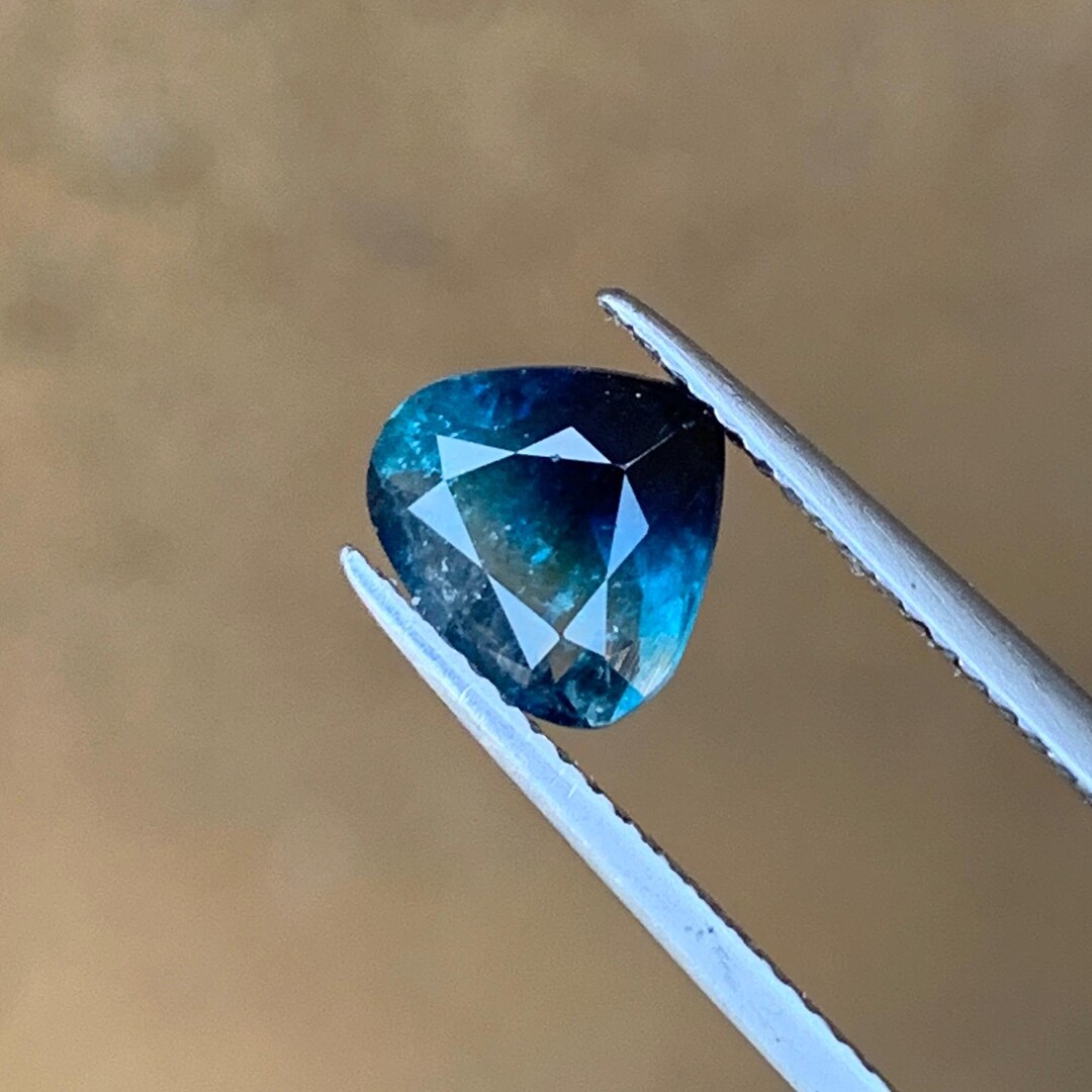 Natural Blue Tourmaline - Etsy