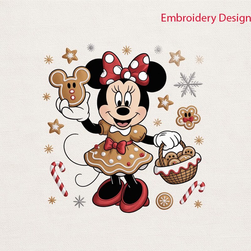 Minnie Mouse Cookie'; - Etsy
