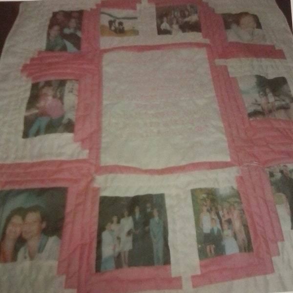 Photo Quilt - Etsy