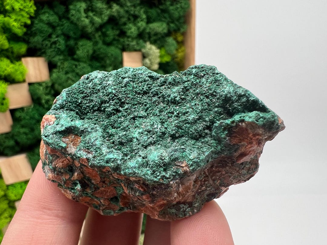 Green Malachite Crystal Specimen: Congo Mineral Stone, 74 Grams - Etsy