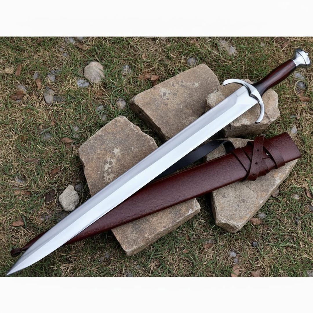 Hand-forged Viking Style Decorative Sword | 24" 5160 Steel Blade ...