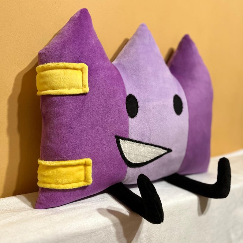 Handmade Gaty Plush | BFDI Inspired Character | Soft Collectible Plush ...