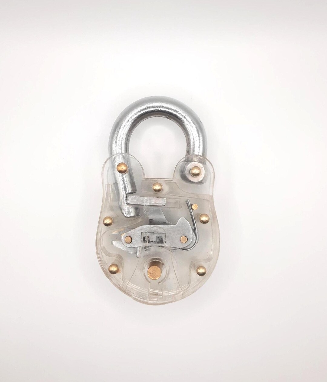 Transparent Handmade Padlock: Steampunk Display Lock With Keys - Etsy