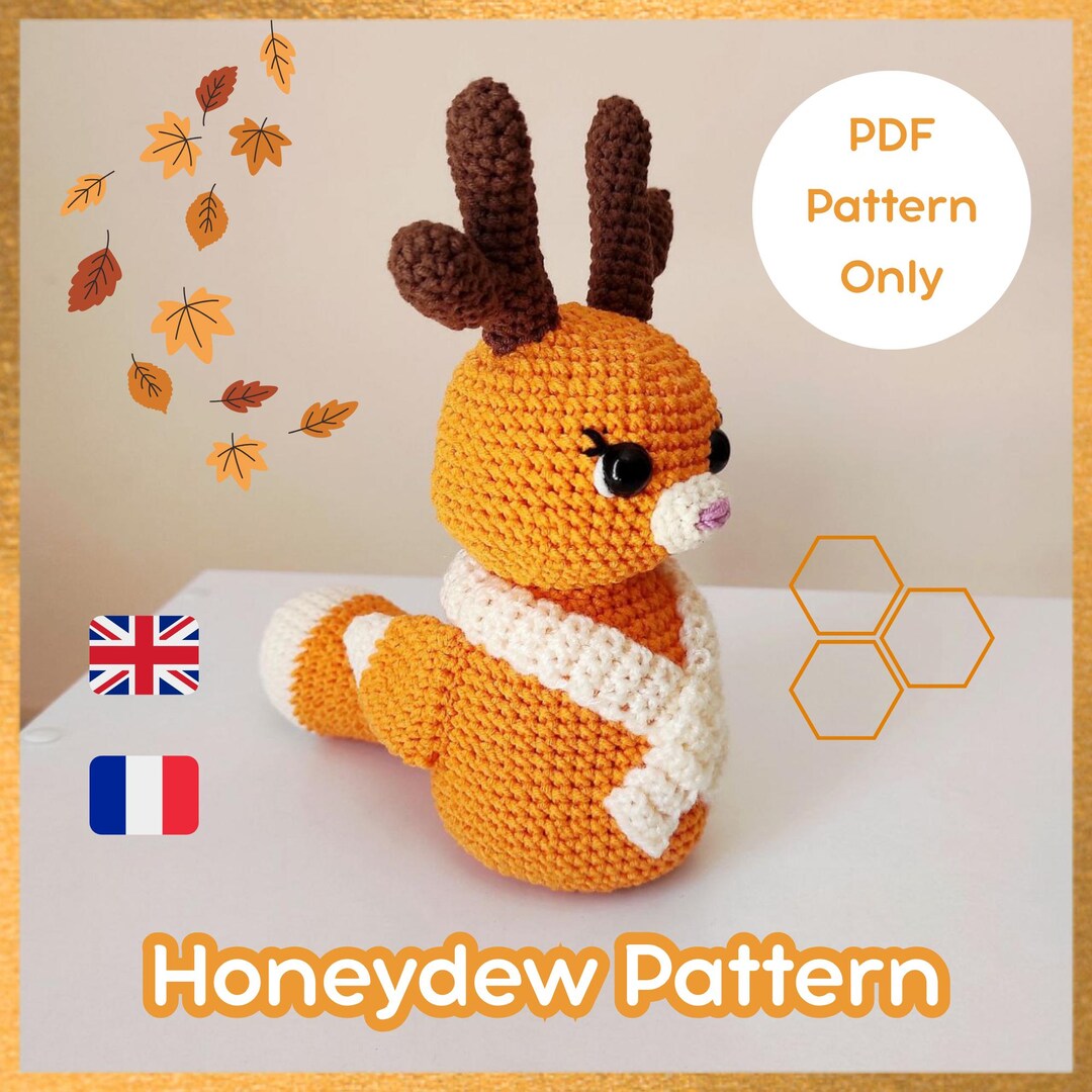 Honeydew Crochet Pattern PDF Digital Download Amigurumi Forest Creature ...