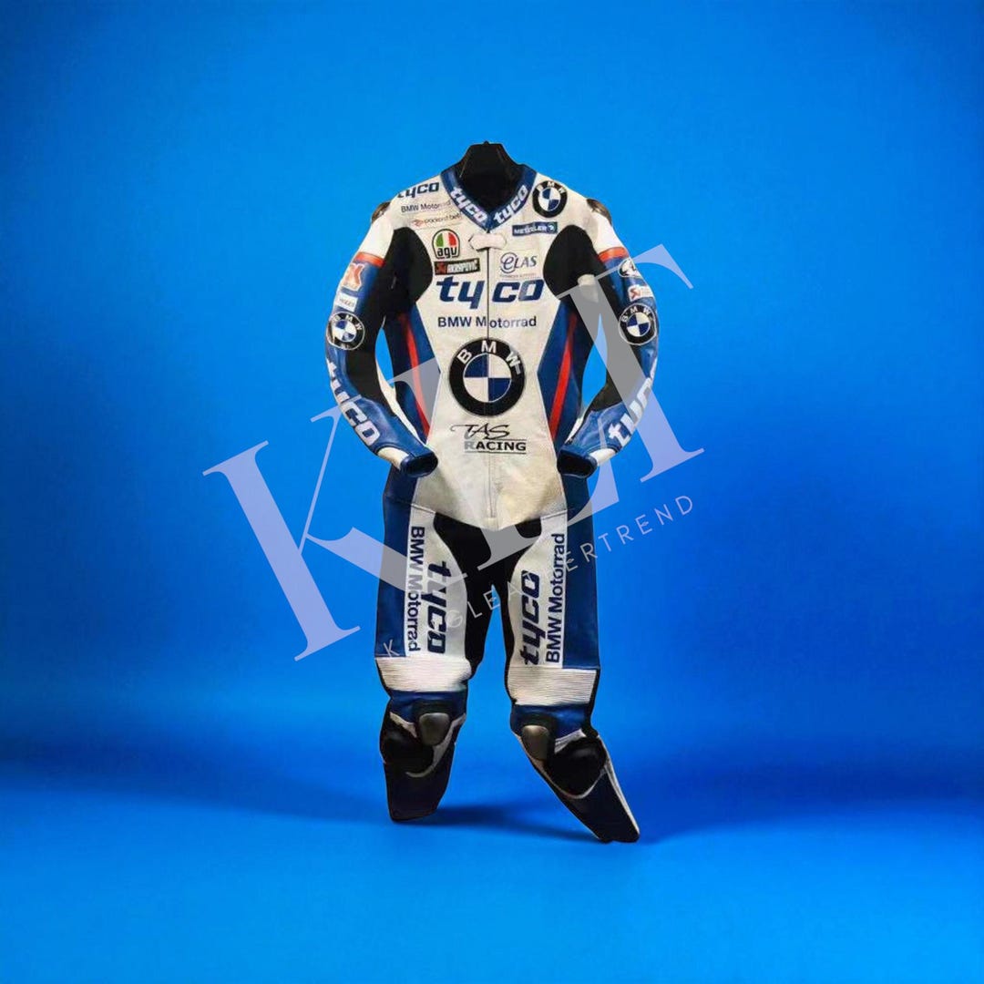 Ce-approved BMW Motorrad Tyco Motorcycle Cowhide Leather Suit With ...
