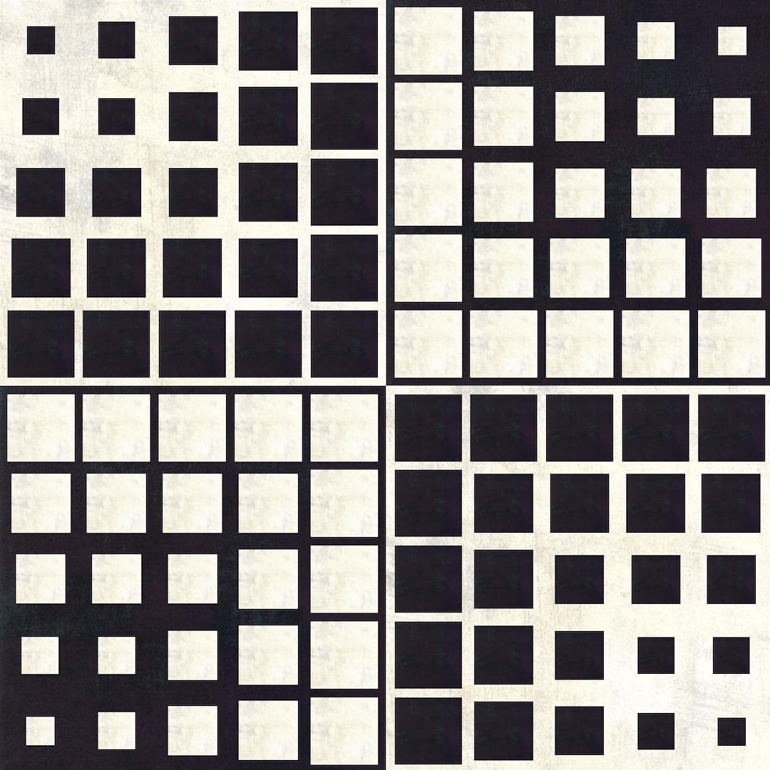 Optical Illusion Quilt Block Pattern, FPP PDF (10x10 Inch) - Etsy