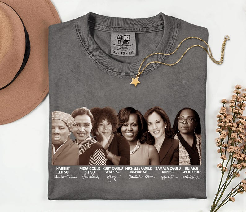 Black Women History Month Comfort Colors Shirt, Harriet Tubman Rosa ...