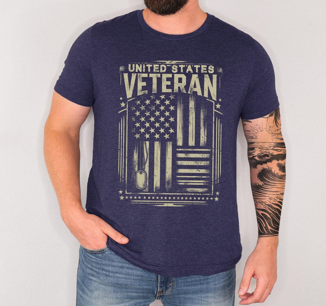 United States Veteran Shirt: Patriotic Military T-shirt, Veterans Day ...