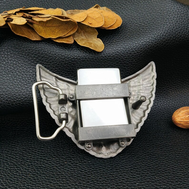 Dollar Sign and Wing-shaped Belt Buckle | Western Cowboy Buckle ...