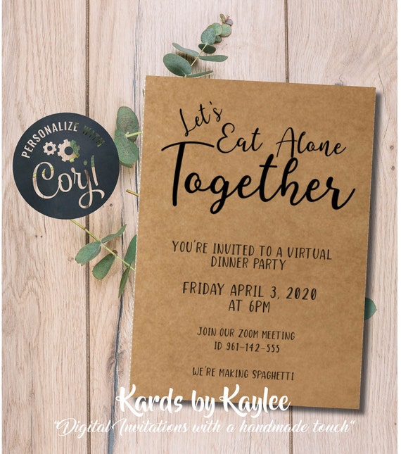 Lunch Party Invitation