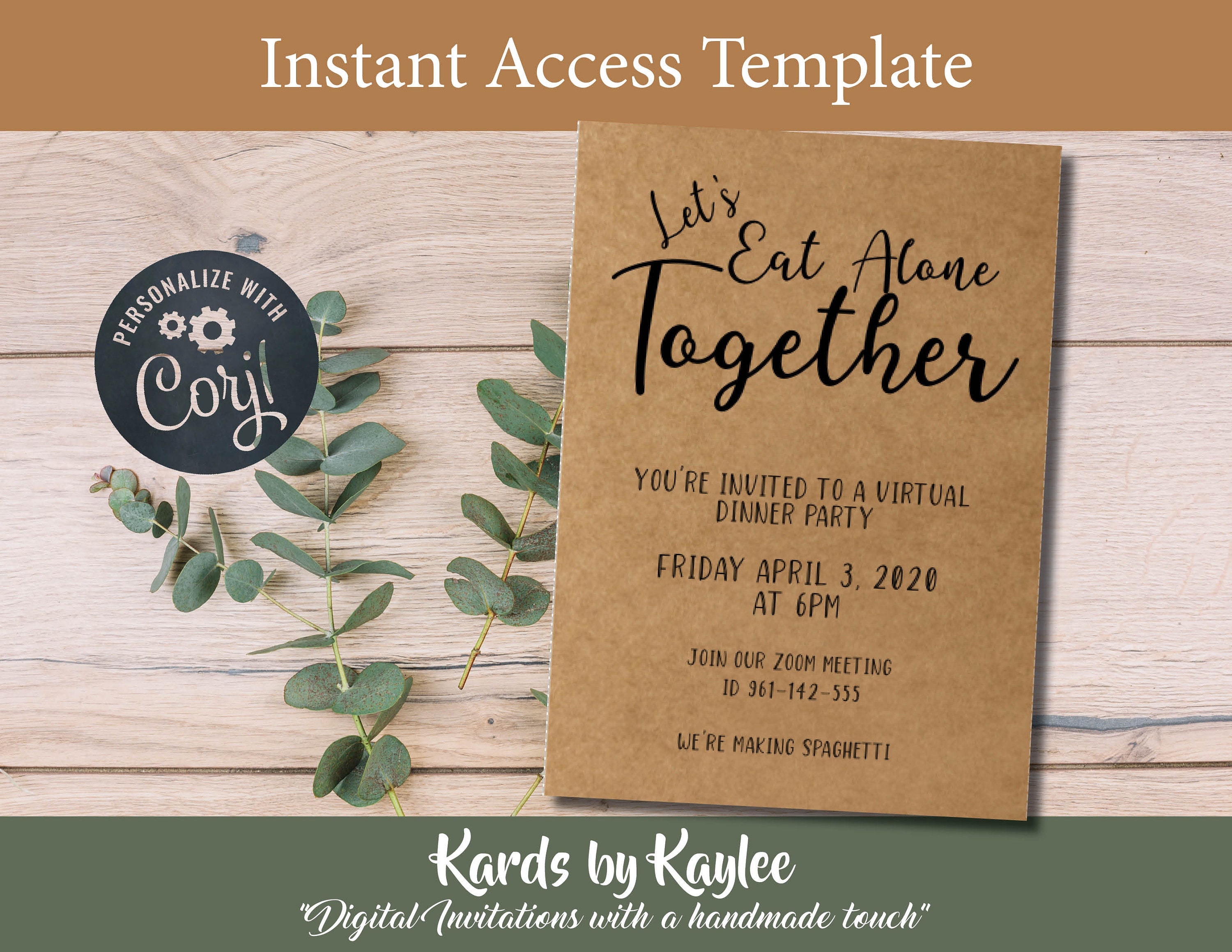 Get Together Invitation Matter