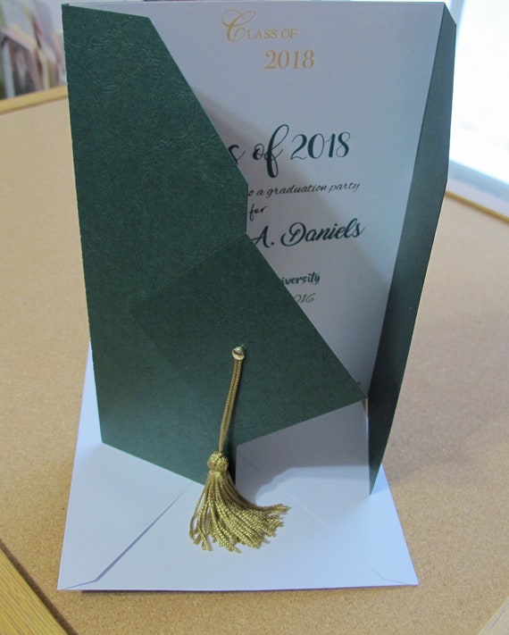 Unique College Graduation Invitations