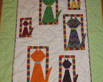 Cat quilt | Etsy
