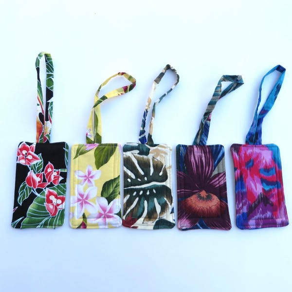 Fabric Luggage Tag - Etsy