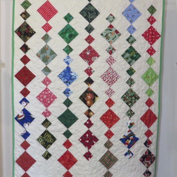 Christmas Lap Quilt - Etsy