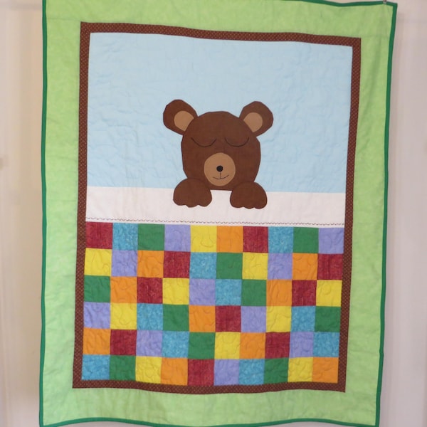 Quilt Teddy Bear - Etsy