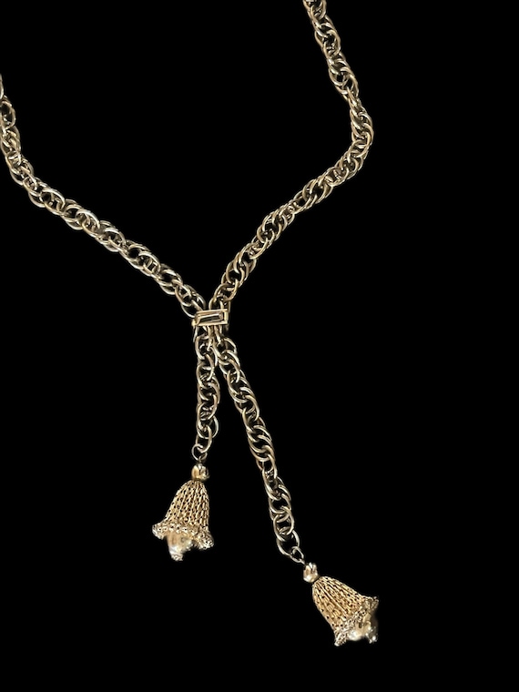 vintage 1970s lariat - Gem