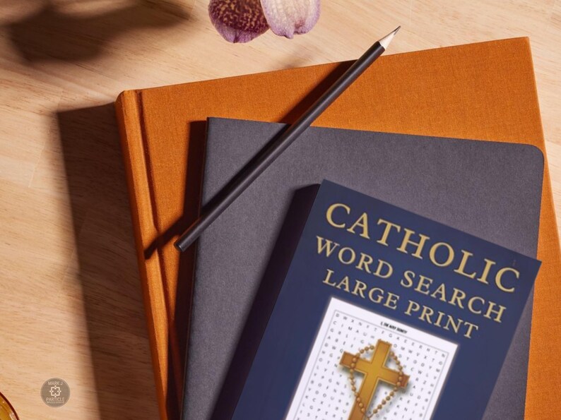 Catholic Word Search Printable, 101 Puzzles With Solutions for Adults ...