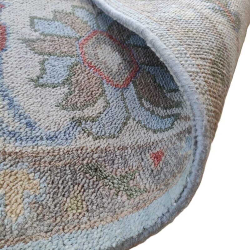 Blue and Ivory Rug - Etsy